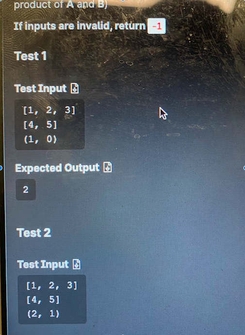 Solved Cartesian Product Programming challenge description: | Chegg.com