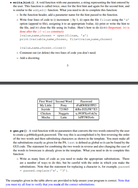 Code in python! Original Coding: # Import tkinter | Chegg.com