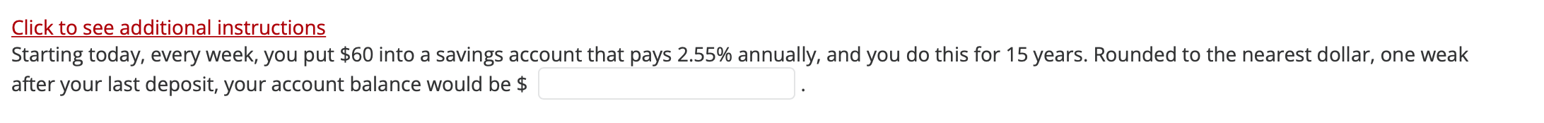 Solved Click to see additional instructions after your last | Chegg.com