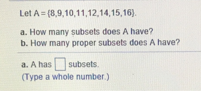 Solved List all the elements of the following set. Use set | Chegg.com
