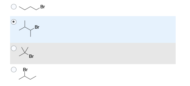Solved An unknown compound C4H9Br has the given 1 H NMR NMR | Chegg.com