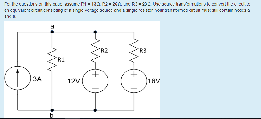 Solved Find the Resistance between nodes a and b and the | Chegg.com