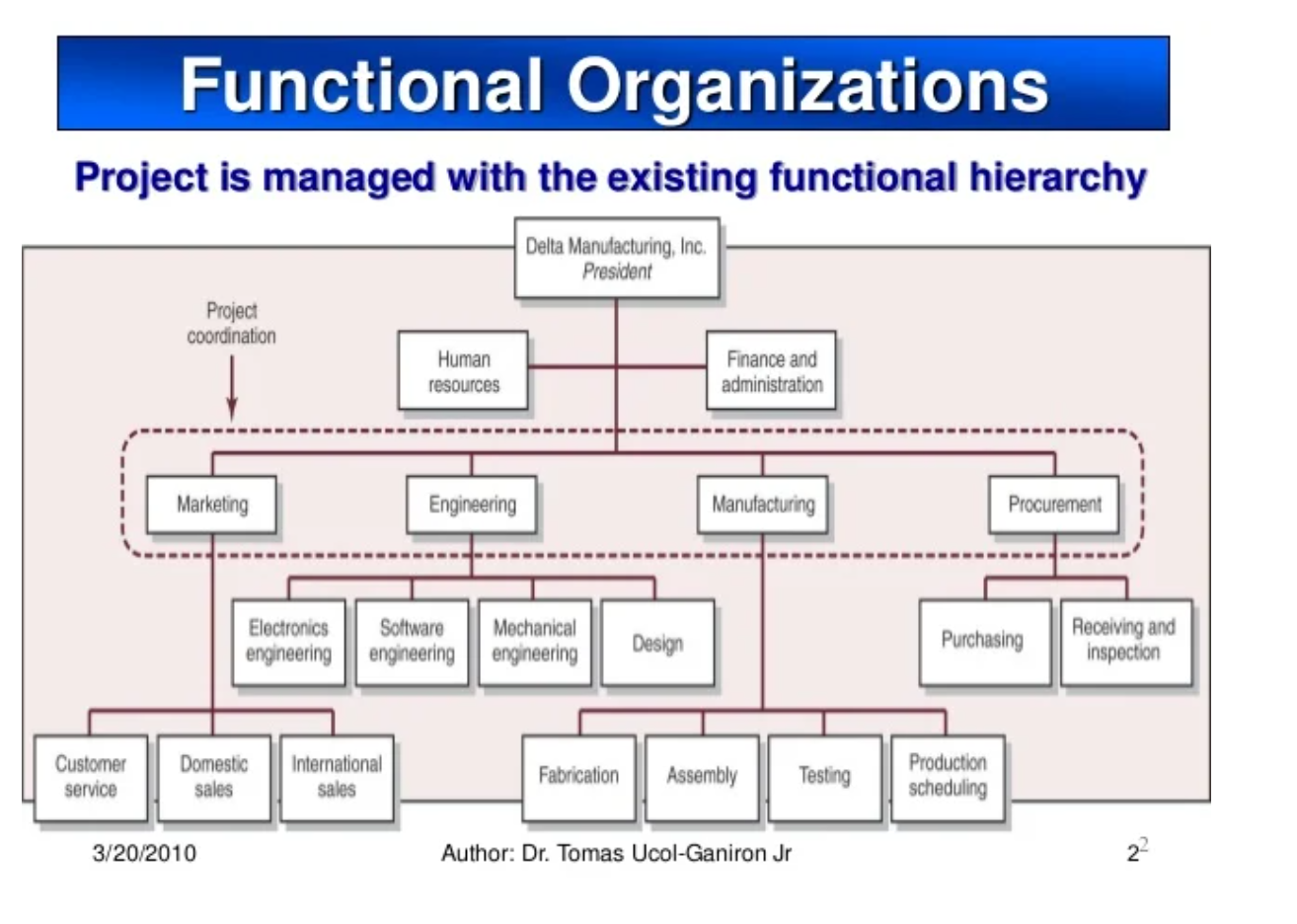 Solved Define your project organizational structure (chapter | Chegg.com