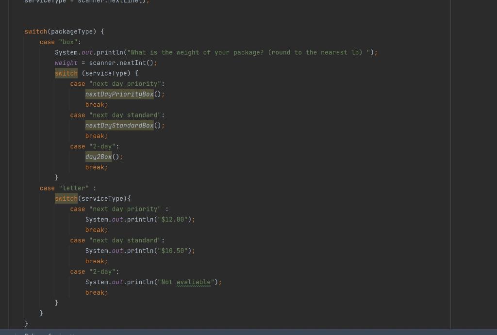 Solved I have this issue with my issue switch statement. It | Chegg.com