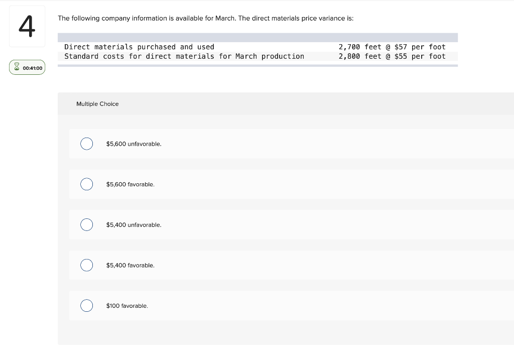 Solved The following company information is available for | Chegg.com