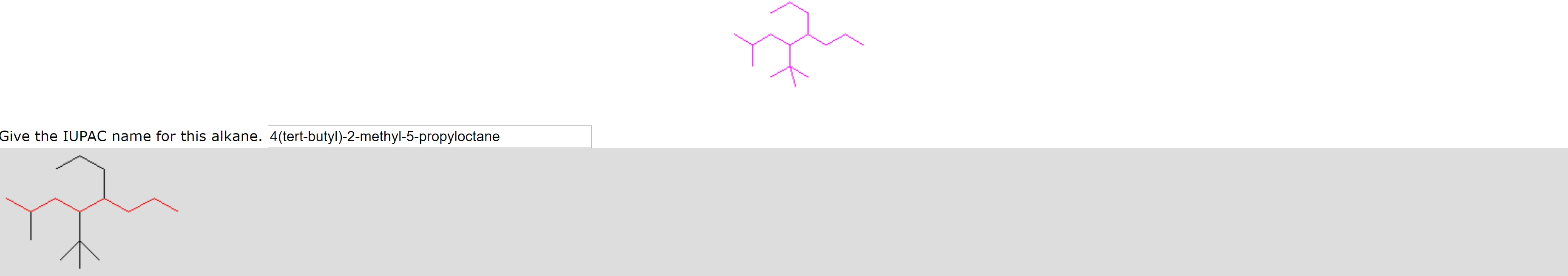 Solved Give the IUPAC name for this alkane. | Chegg.com