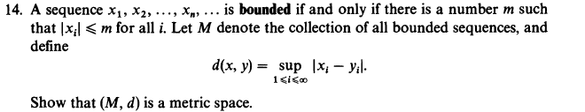 Solved 4. A sequence x1,x2,…,xn,… is bounded if and only if | Chegg.com