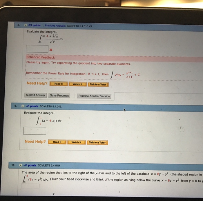 Solved Evaluate the integral. integral_1^64 4 + 3 | Chegg.com Solved Evaluate the integral. integral_1^64 4 + 3 | Chegg.com