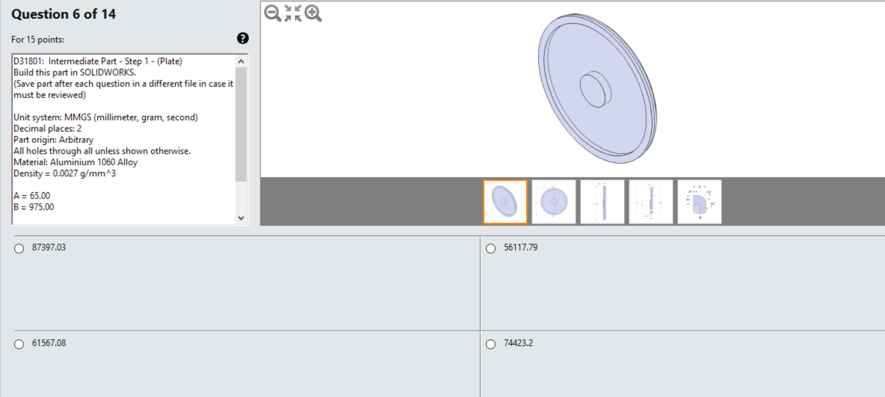 Question 7 of 14 For 15 points: D31802: Intermediate | Chegg.com