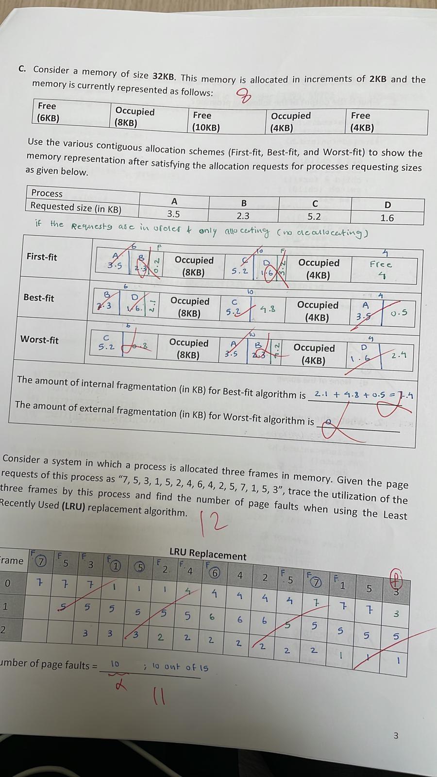 Solved C. Consider a memory of size 32KB. This memory is | Chegg.com