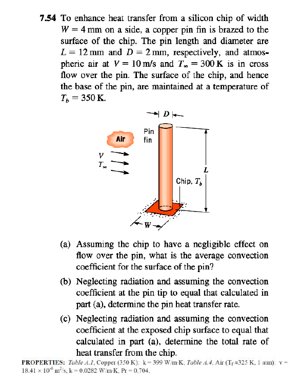 Solved MECHANICAL ENGINEERING HEAT TRANSFER Advanced | Chegg.com
