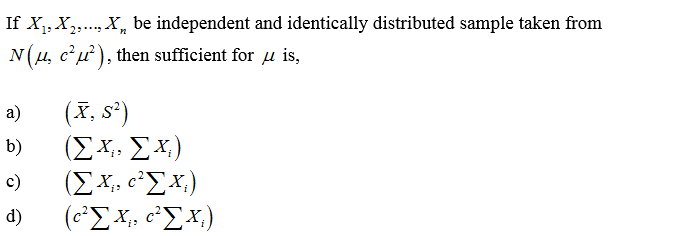 Solved If X1, X2,..., X, be independent and identically | Chegg.com