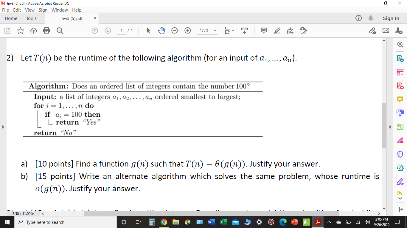 Solved - х Ahw3 (5).pdf - Adobe Acrobat Reader DC File Edit | Chegg.com