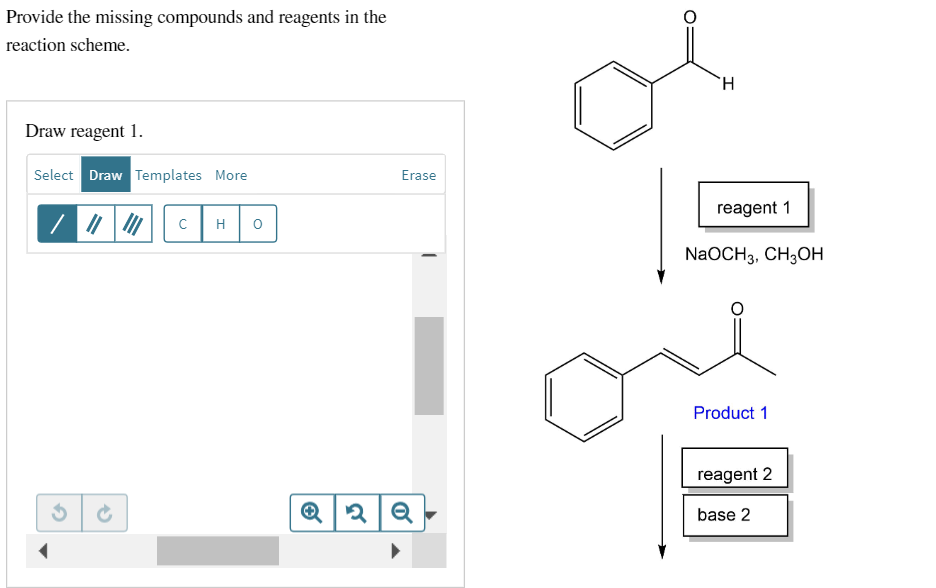 Solved Provide the missing compounds and reagents in the | Chegg.com