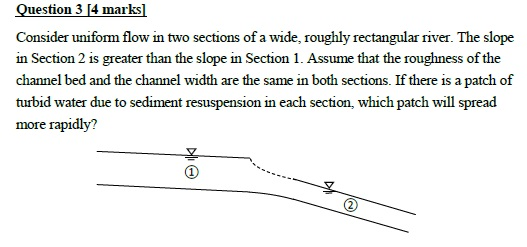 Solved Question 3 [4 marks] Consider uniform flow in two | Chegg.com