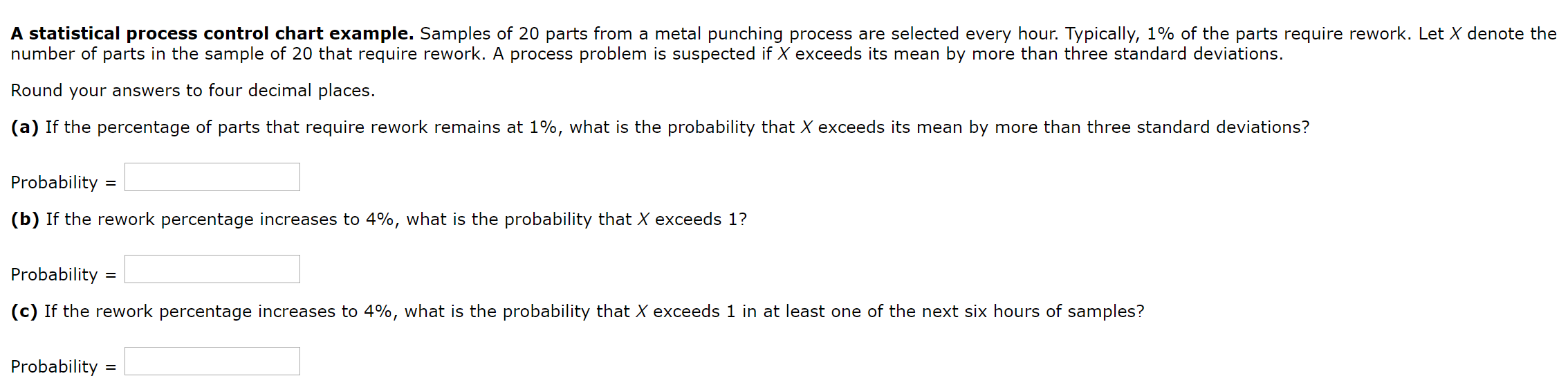 Solved A statistical process control chart example. Samples | Chegg.com