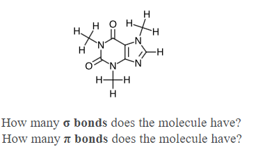 Solved H HOH Hy HXH H 'N -H HTH H How many o bonds does the | Chegg.com