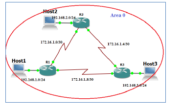 Configuring Open Shortest Path First (OSPF) Task 1: | Chegg.com