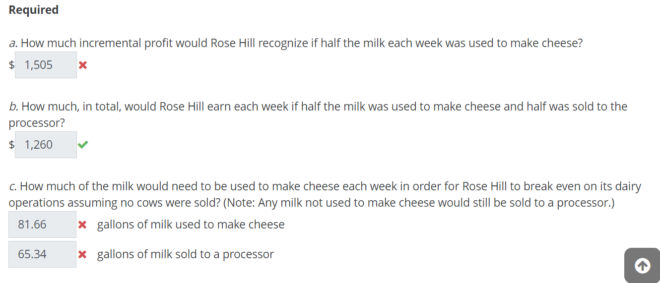Solved Rose Hill, a soybean farm in northern Minnesota, has | Chegg.com