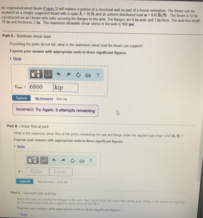 Solved Shear Flow in Built-Up Members Learning Goal: To | Chegg.com