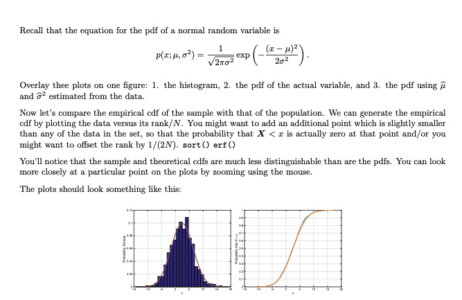 Generate a vector of 1000 normal (i.e., Gaussian) | Chegg.com