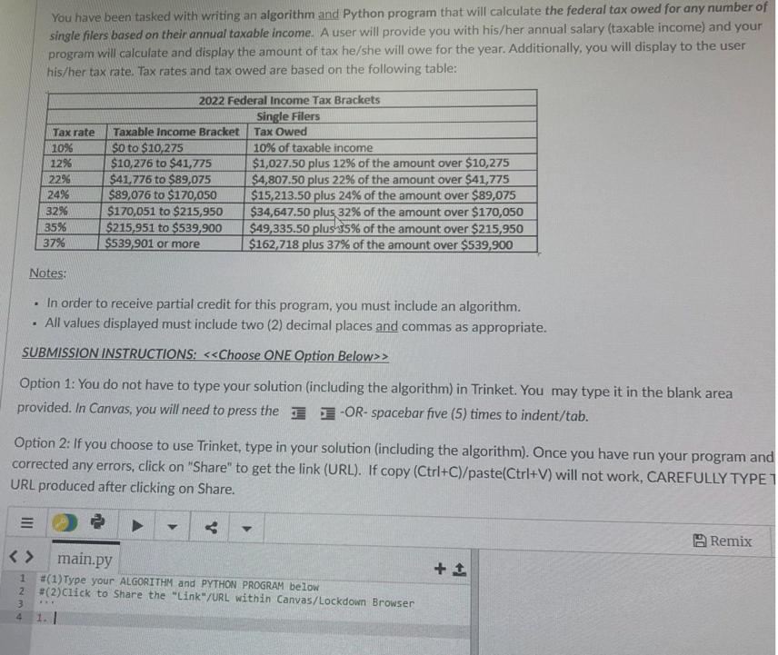 Solved You have been tasked with writing an algorithm and | Chegg.com