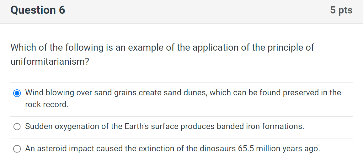 Solved Which of the following is an example of the | Chegg.com
