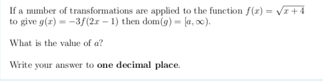 Solved If a number of transformations are applied to the | Chegg.com