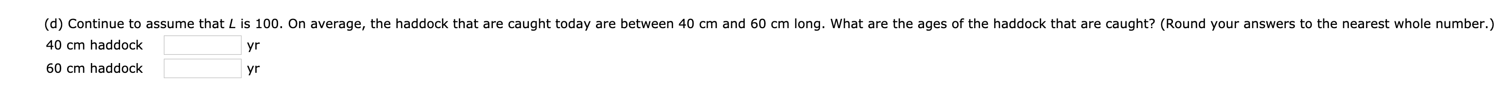 Solved The von Bertalanffy growth model is used to predict | Chegg.com