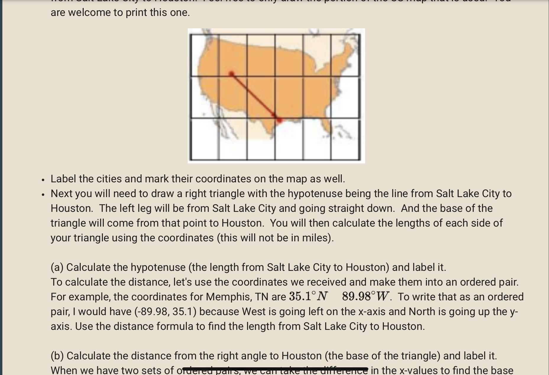 are welcome to print this one. - Label the cities and | Chegg.com