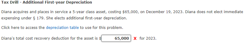 Solved Diana acquires and places in service a 5 -year class | Chegg.com