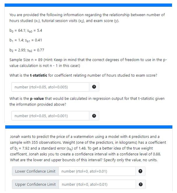 Solved You are provided the following information regarding | Chegg.com