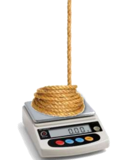Solved A rope falls under gravity onto a set of scales. How | Chegg.com
