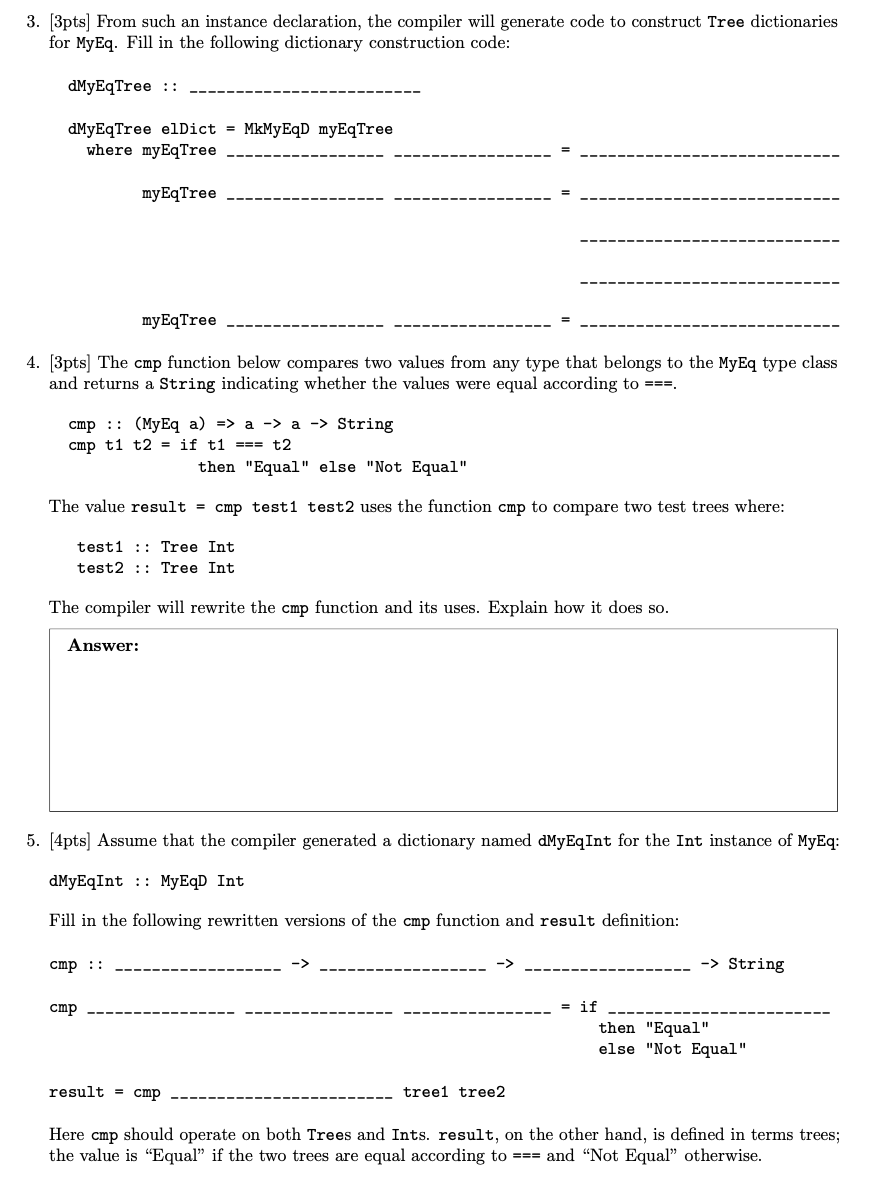 Solved PLEASE DO NOT CHANGE ANYTHING. JUST FILL IN THE | Chegg.com