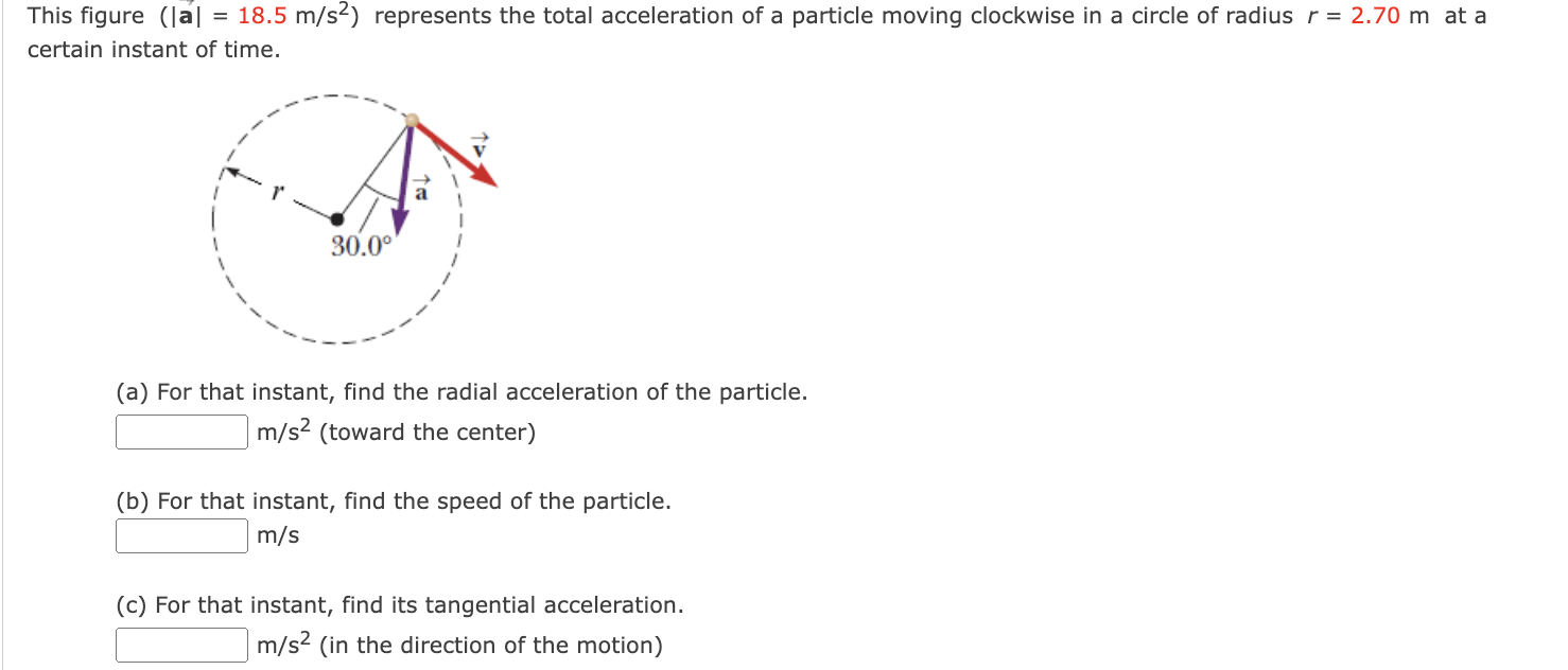 Solved This figure (∣a∣=18.5 m/s2) represents the total | Chegg.com