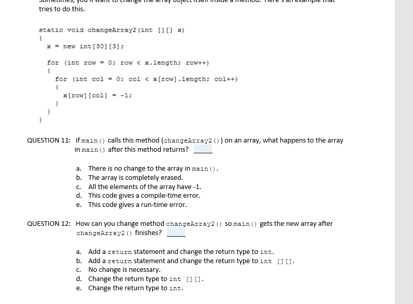 Solved 7. This example shows how to display the contents of | Chegg.com