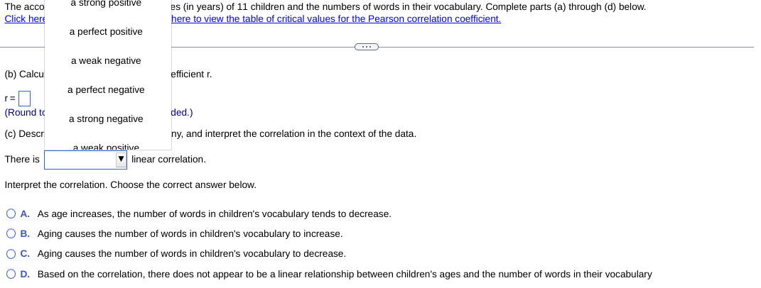 Solved (a) Display the data in Data Table A. (b) Calculate | Chegg.com