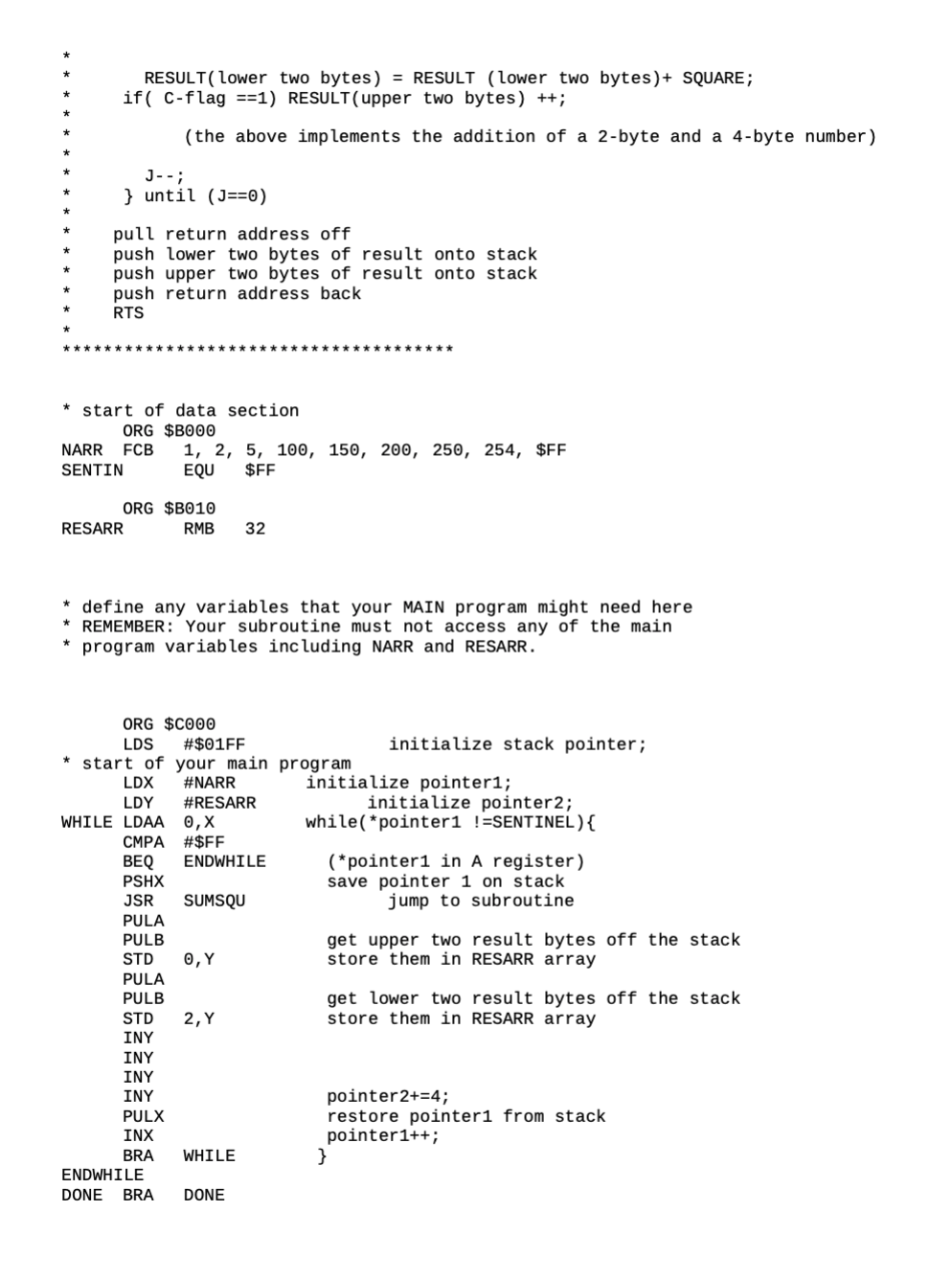 You Are To Design Write Assemble And Simulate An