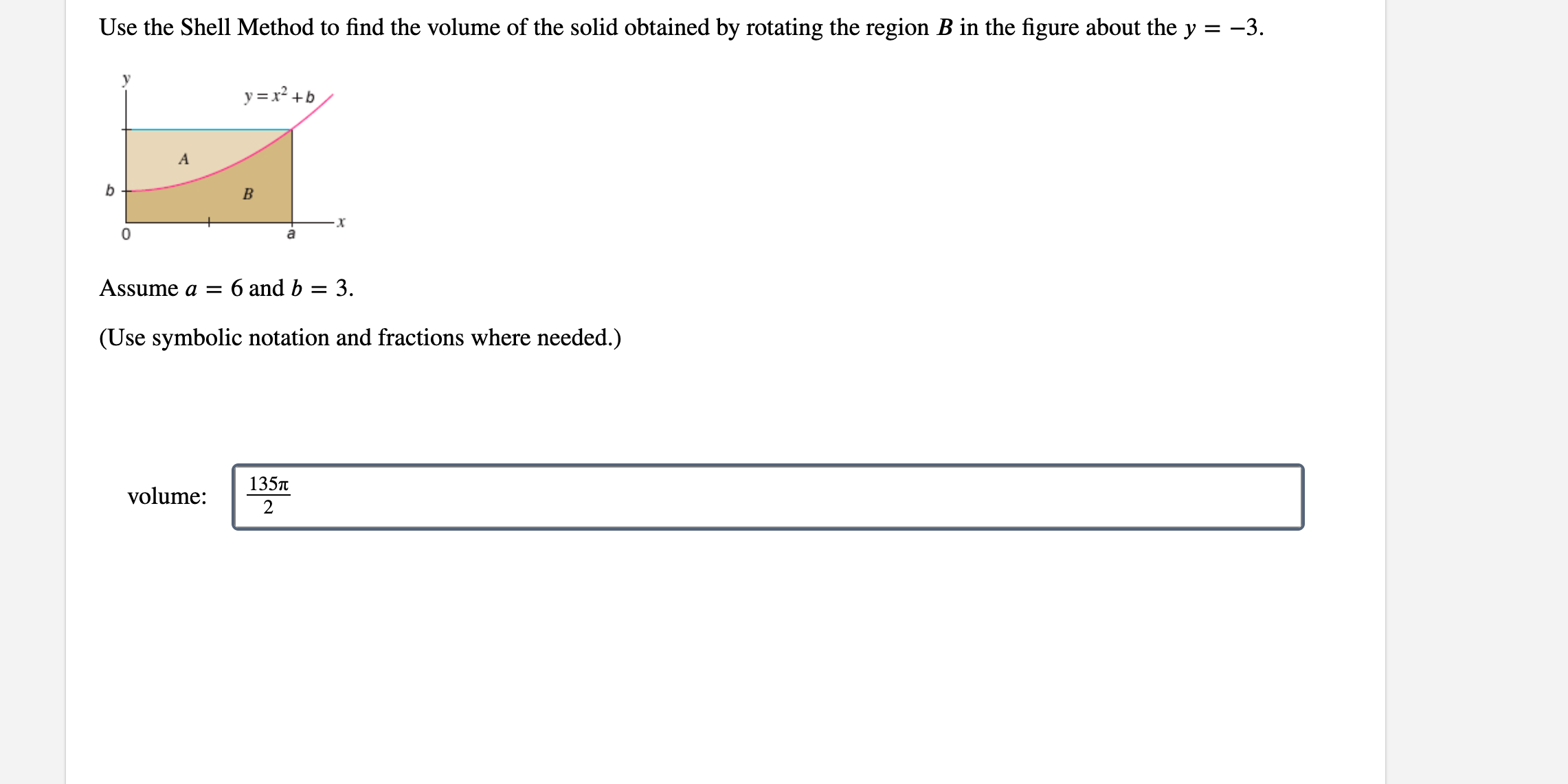 Solved Use the Shell Method to find the volume of the solid | Chegg.com