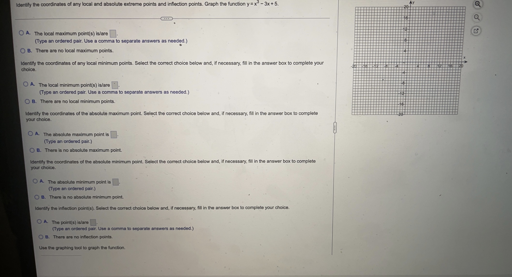 Solved Intify the coordinates of any local and absolute | Chegg.com
