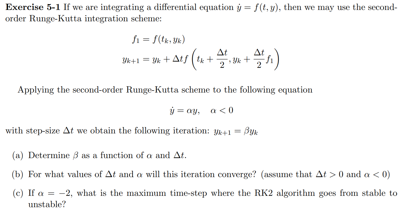 Solved Exercise 5-1 ﻿If we are integrating a differential | Chegg.com