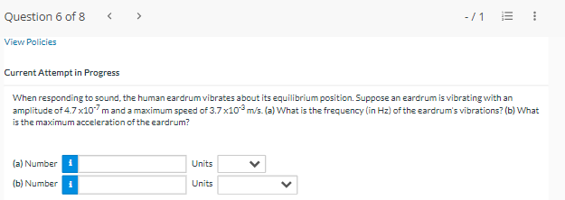 Solved View PoliciesCurrent Attempt in ProgressWhen | Chegg.com