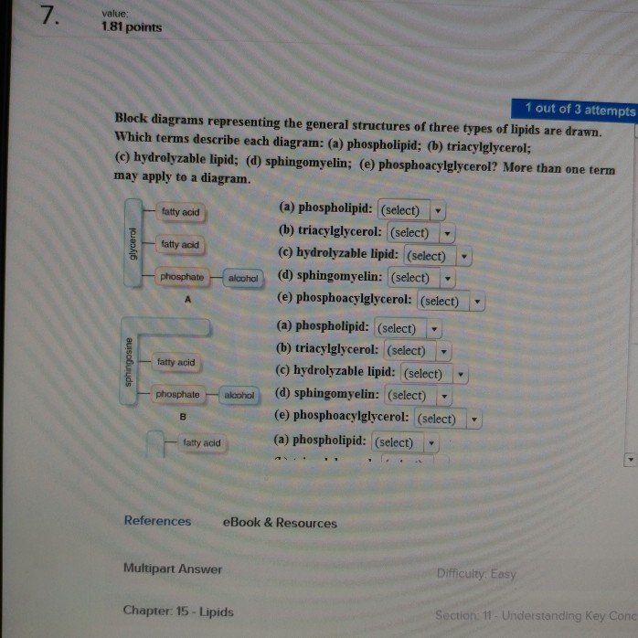 Solved value 1.81 points 1 out of 3 attempts Block diagrams | Chegg.com