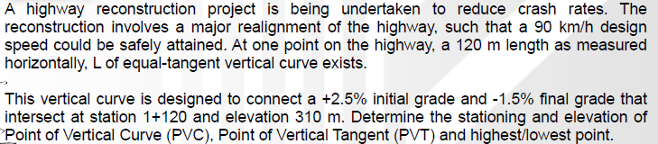 Solved A highway reconstruction project is being undertaken | Chegg.com