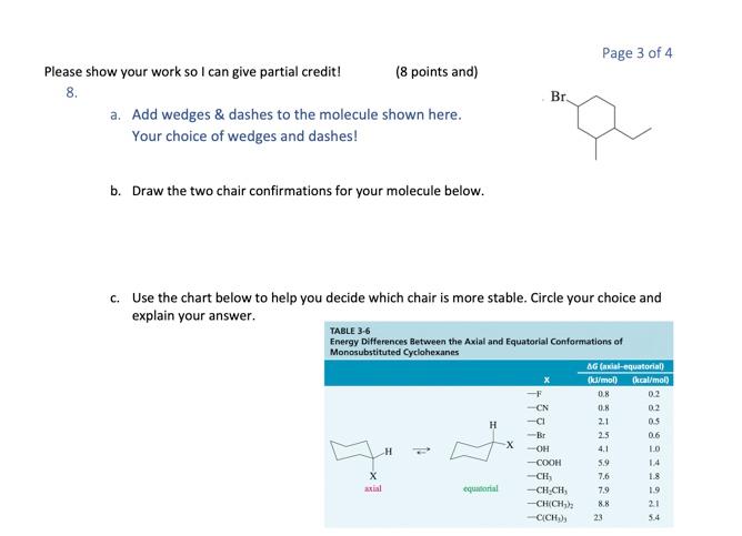 Solved Page 3 of 4 ( 8 points and) a. Add wedges \& dashes | Chegg.com