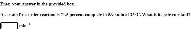 Solved Enter your answer in the provided box. A certain | Chegg.com