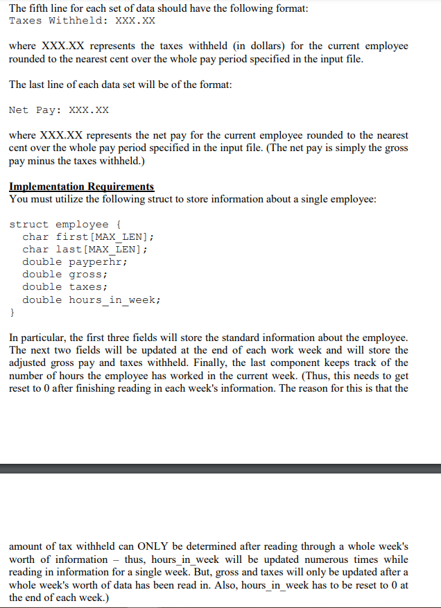 Solved I Need Help To Write This Program In Codeblock With C 0712