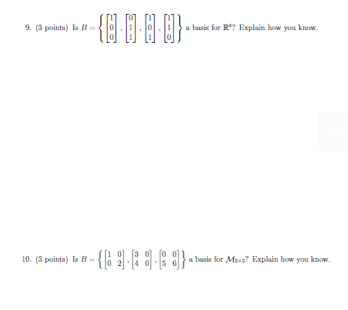 9. (3 points) Is | Chegg.com