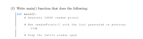 Solved 7. Random Dots Your task is to generate a picture | Chegg.com