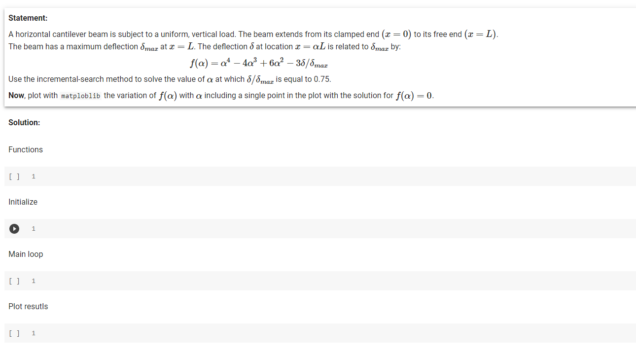 Statement: A horizontal cantilever beam is subject to | Chegg.com
